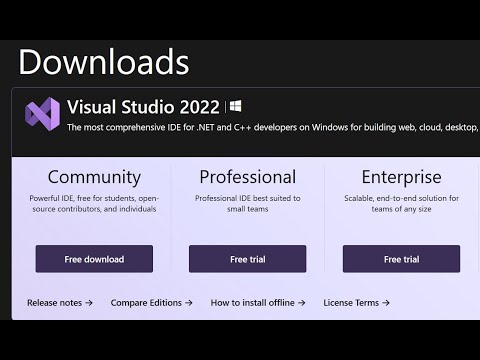 How To Download and Install Visual Studio 2022 On Windows 11/10 - YouTube