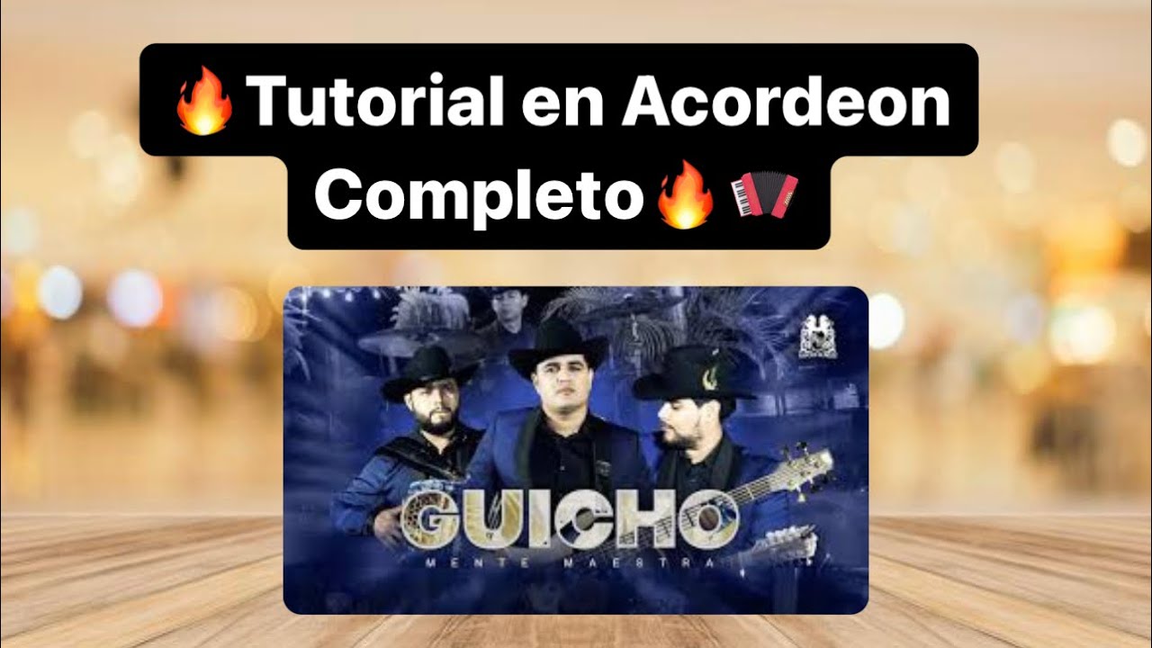 🔥EL GUICHO🔥-TUTORIAL ACORDEON DE FA🪗(Grupo mente maestra) - YouTube