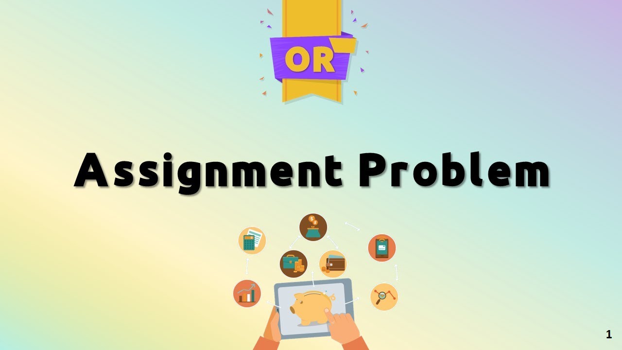 Or Assignment Problem Hungarian Method Youtube 9296