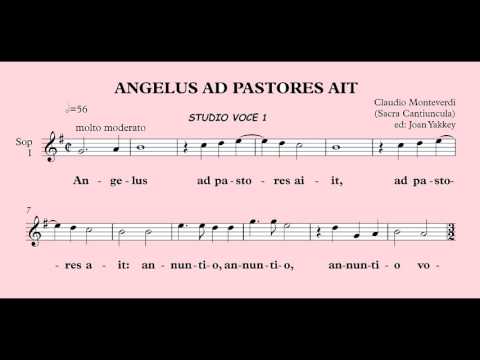 Claudio Monteverdi: Angelus ad Pastores Ait studio voce 1