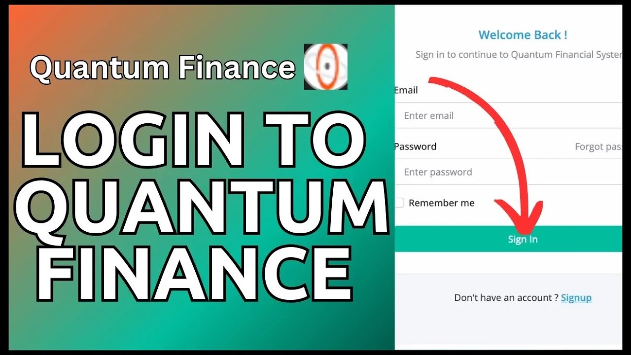 Quantum Finance Login: How to Login Quantum Finance Account 2024? - YouTube