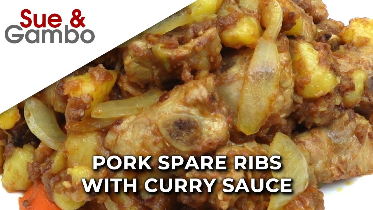 Pork Spare Ribs with Curry Sauce Recipe - YouTube