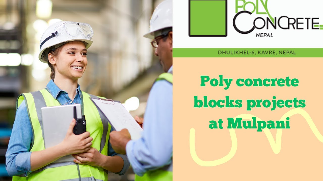 Lightweight poly concrete Blocks project in Mulpani, Nepal - building ...