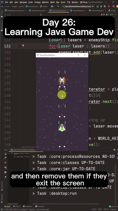 Day 26: Learning Game Development in Java - YouTube