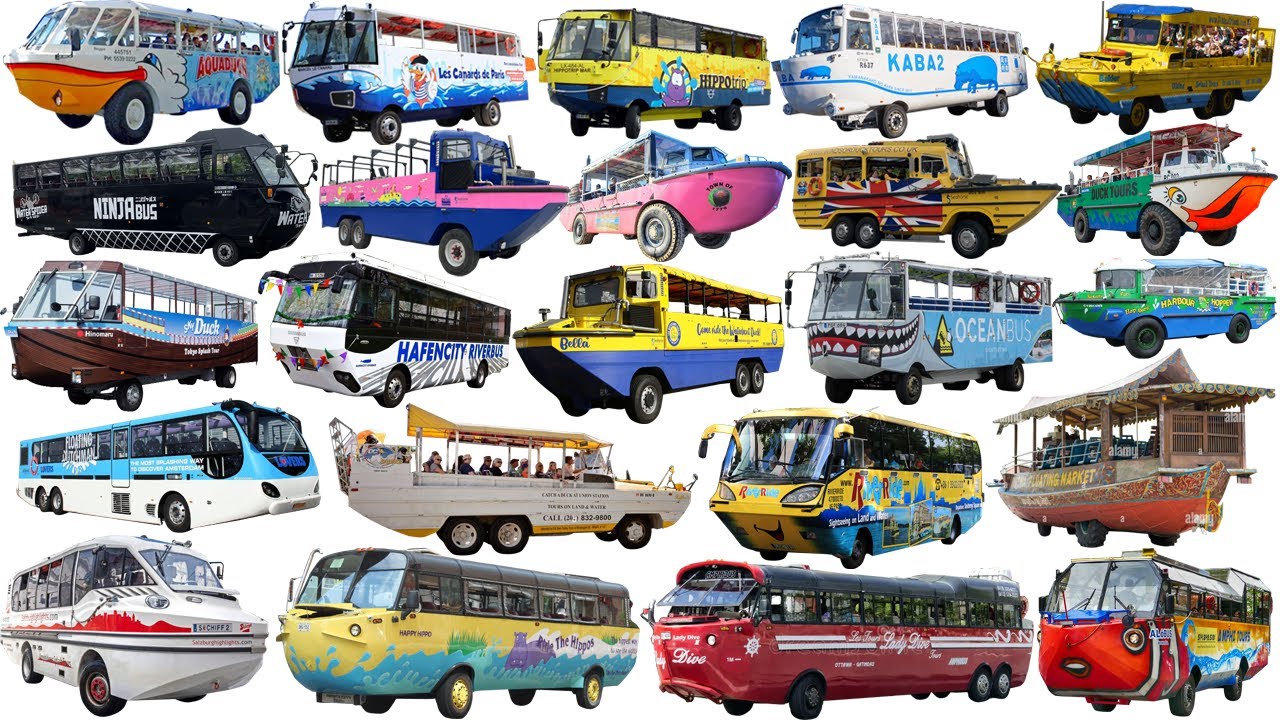 BUSES Vehicle - Top Amphibious Buses Around the World | DUCK Tours ...