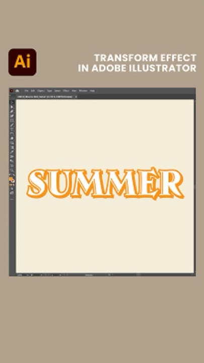 Transform effect in Adobe Illustrator | Adobe Illustrator Tutorials ...