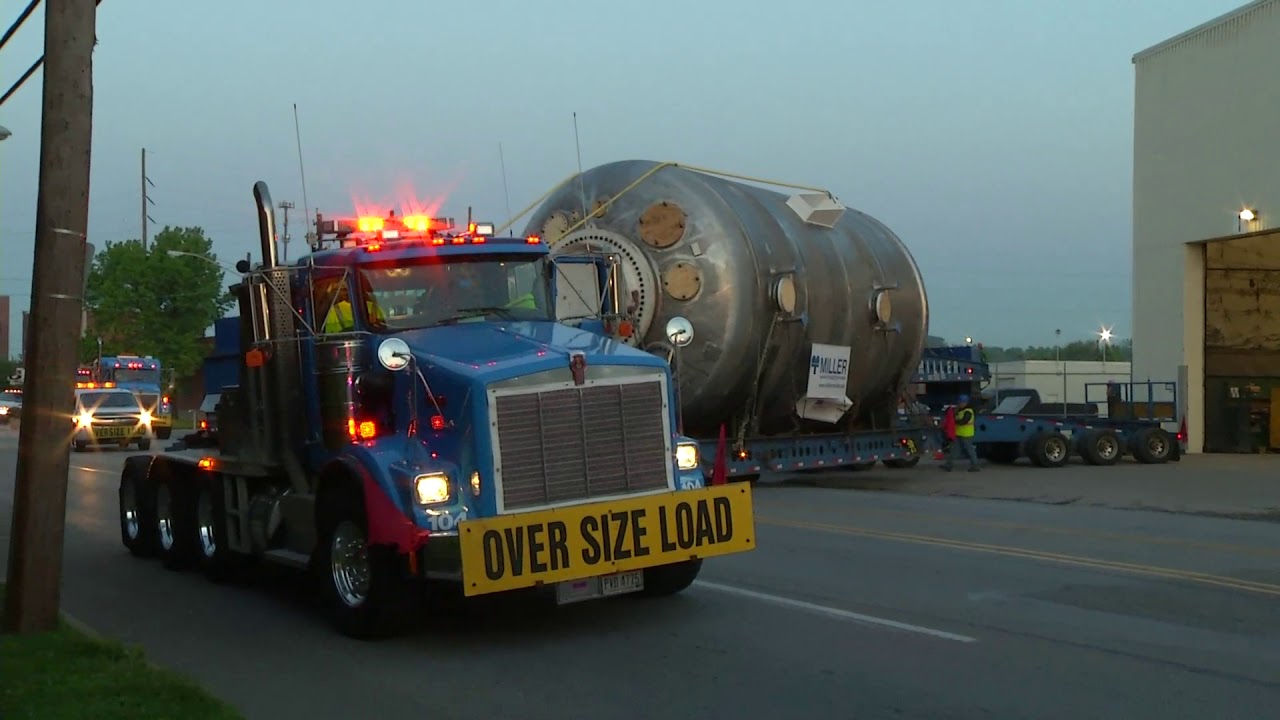 Miller Transfer Heavy Haul Transportation - YouTube