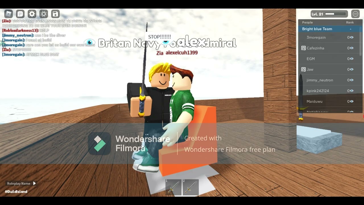 Roblox Build Island Types of Players - YouTube