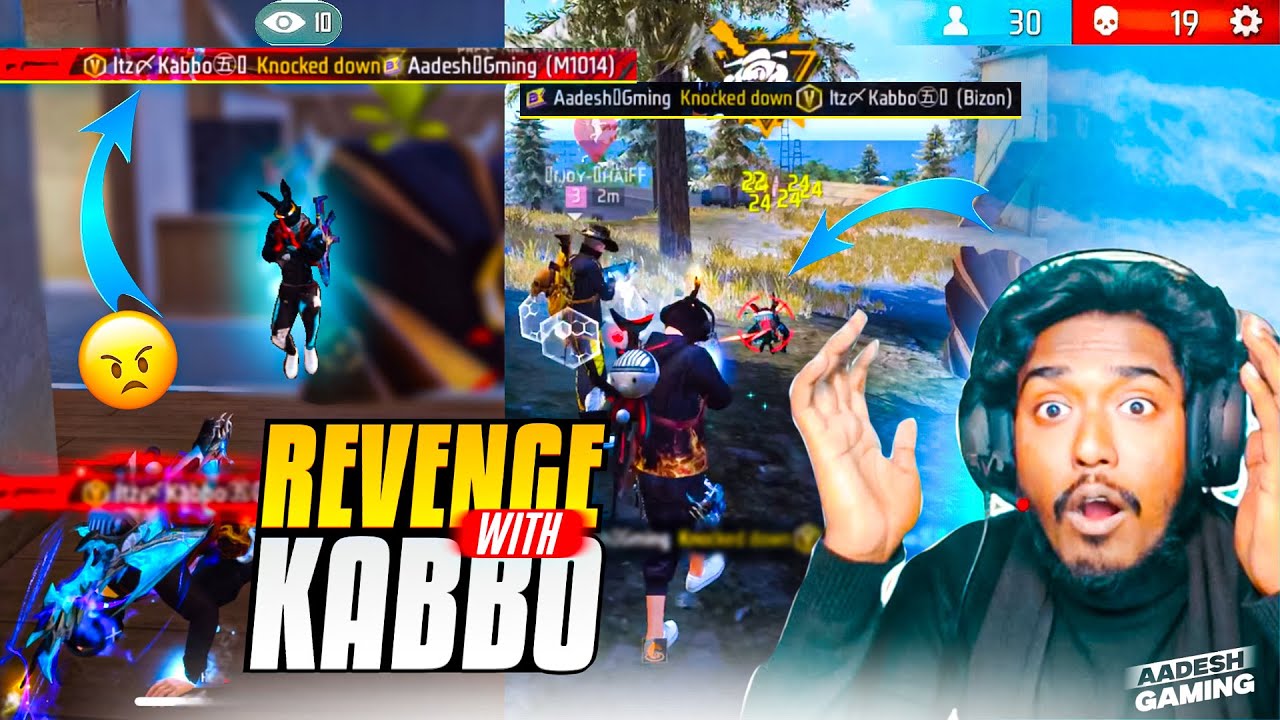 itz kabbo Vs 98 Level Aadesh Gaming || Grandmaster Lobby _ Garena Free ...