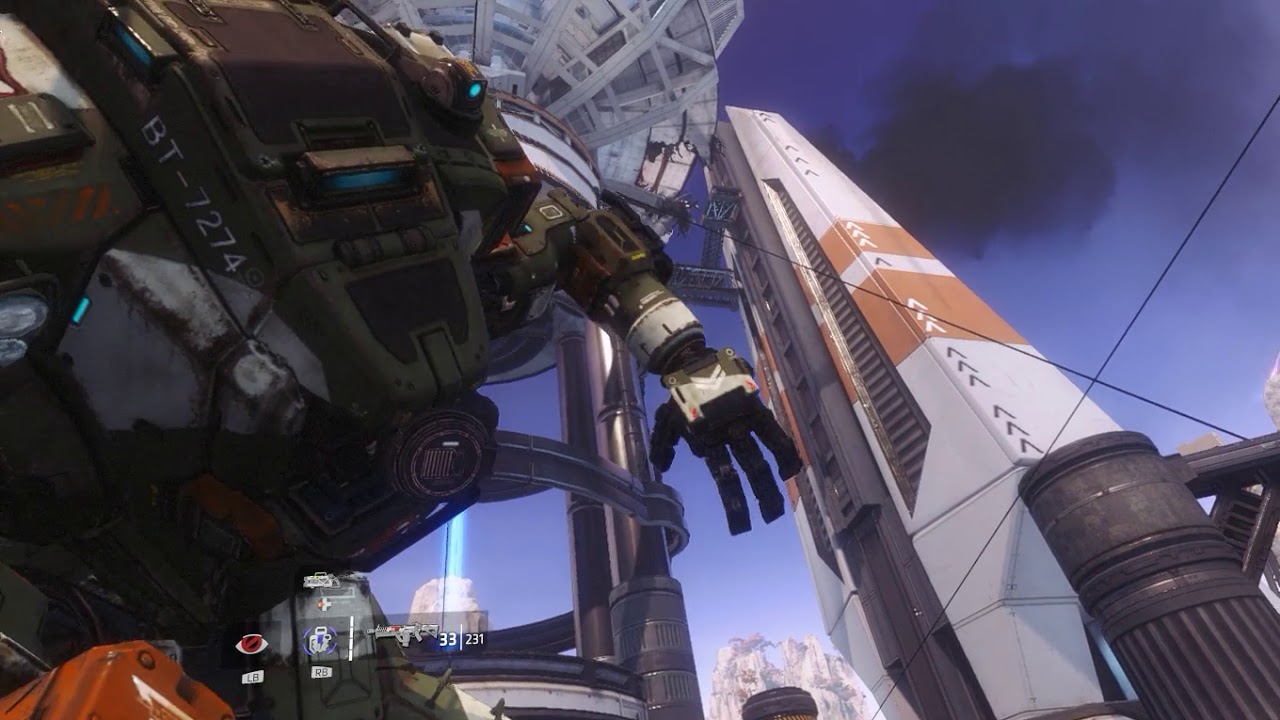 Titanfall 2 - BT throws Cooper - YouTube