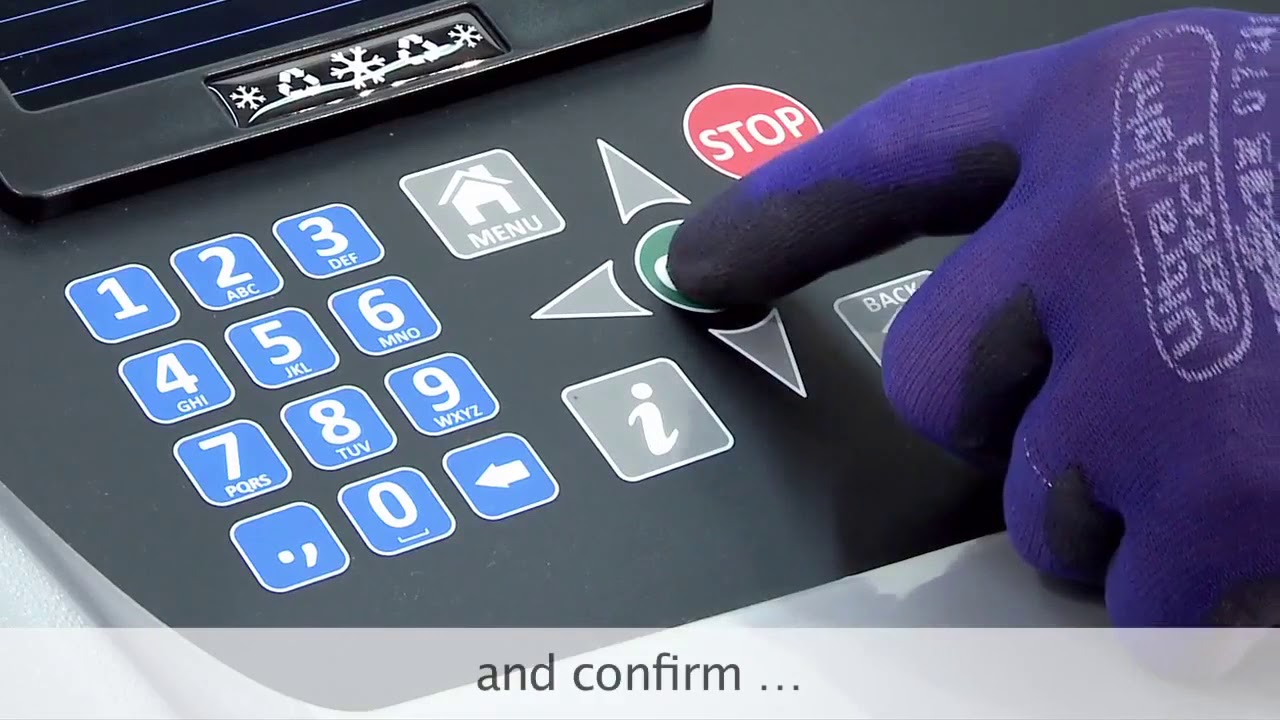 ECK 3900 ECOTECHNICS AIRCOND MACHINE. - YouTube