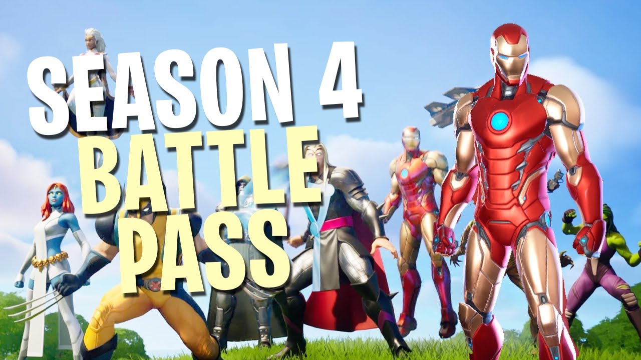 *NEW* Fortnite Chapter 2 Season 4 Battle Pass Overview!!! - YouTube
