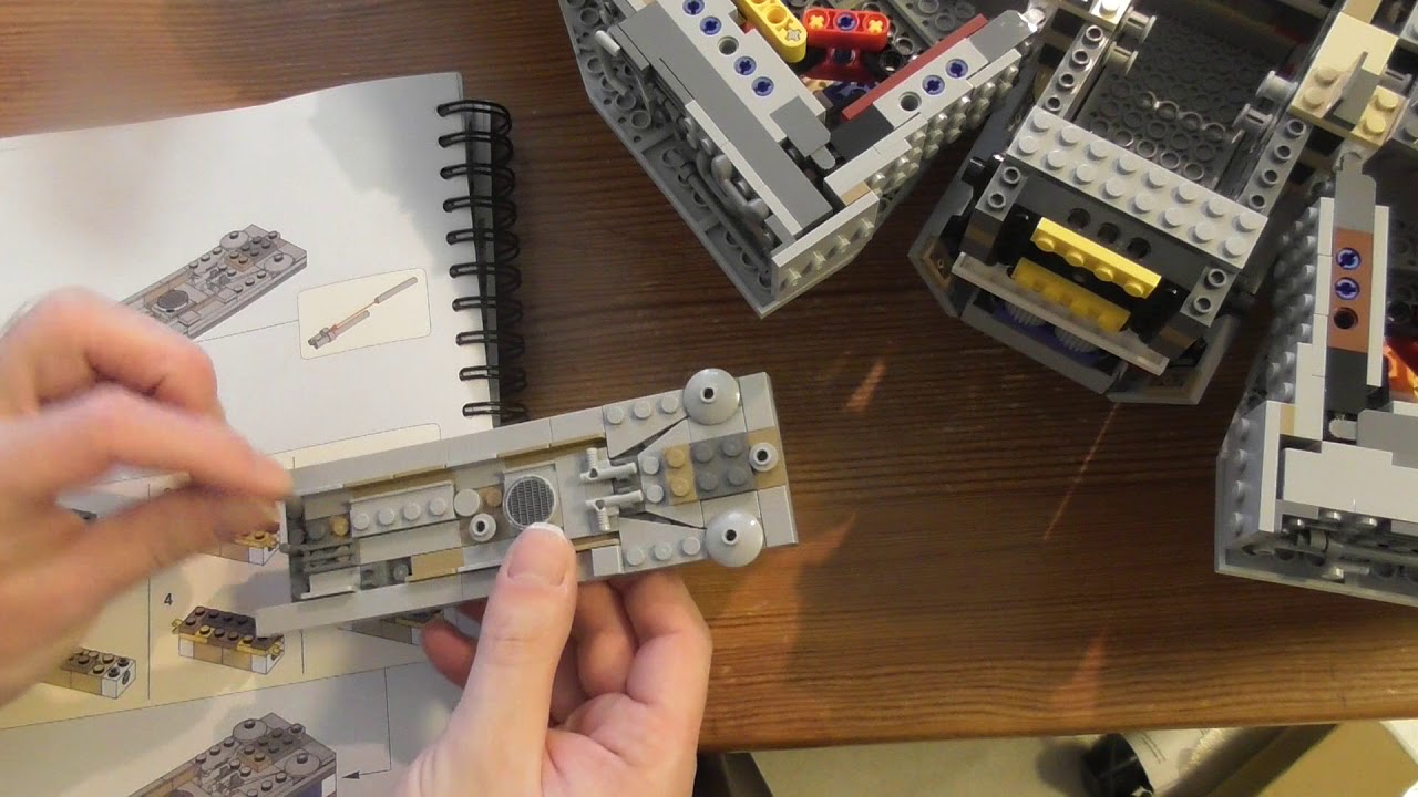 Building Lego Star Wars Millennium Falcon #SET 75192 PART 11 BAG 11 ...