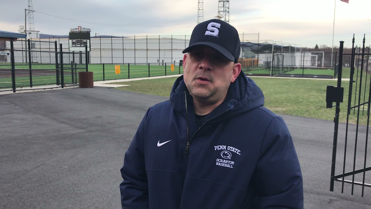 Penn State Scranton baseball head coach Vito Ruggiero discusses his ...