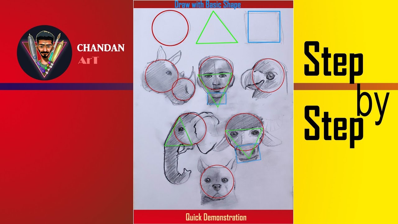 A Quick demonstration (draw with basic shapes) - YouTube