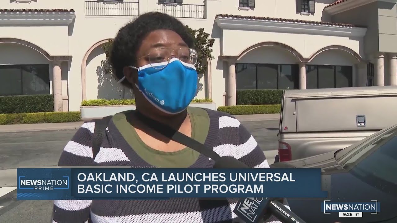 Oakland launches universal basic income pilot program - YouTube