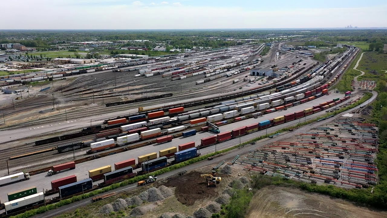 CSX's Avon Rail Yard Tour and Indianapolis Railfanning - YouTube