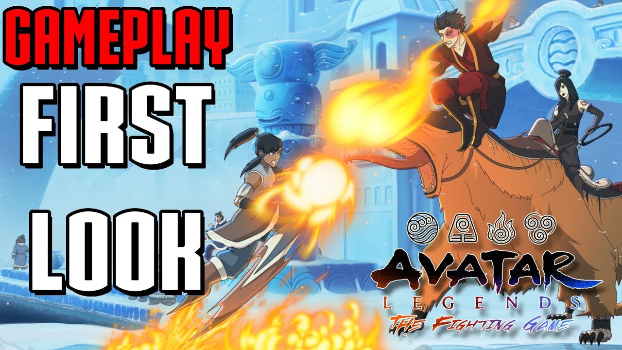 Avatar Fighting Game New Gameplay Footage is CRAZY! - YouTube