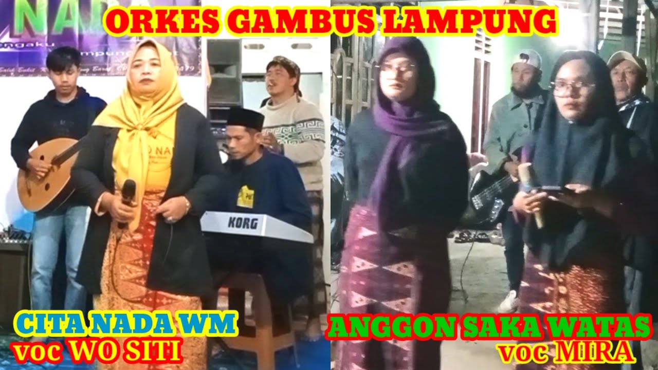 ORKES GAMBUS LAMPUNG - CITA NADA WM & ANGGON SAKA WATAS #wirchannel ...