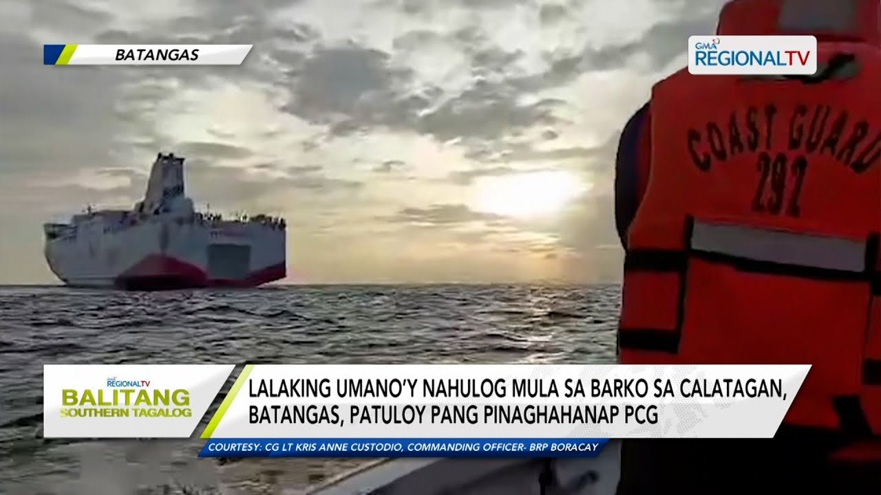 Balitang Southern Tagalog: Search and Rescue Operation - YouTube