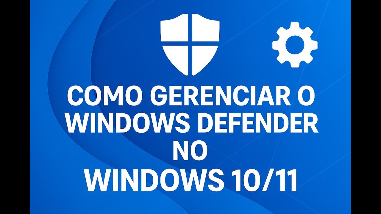 Como Desativar o Windows Defender no Windows 10/11 [Passo a Passo ...