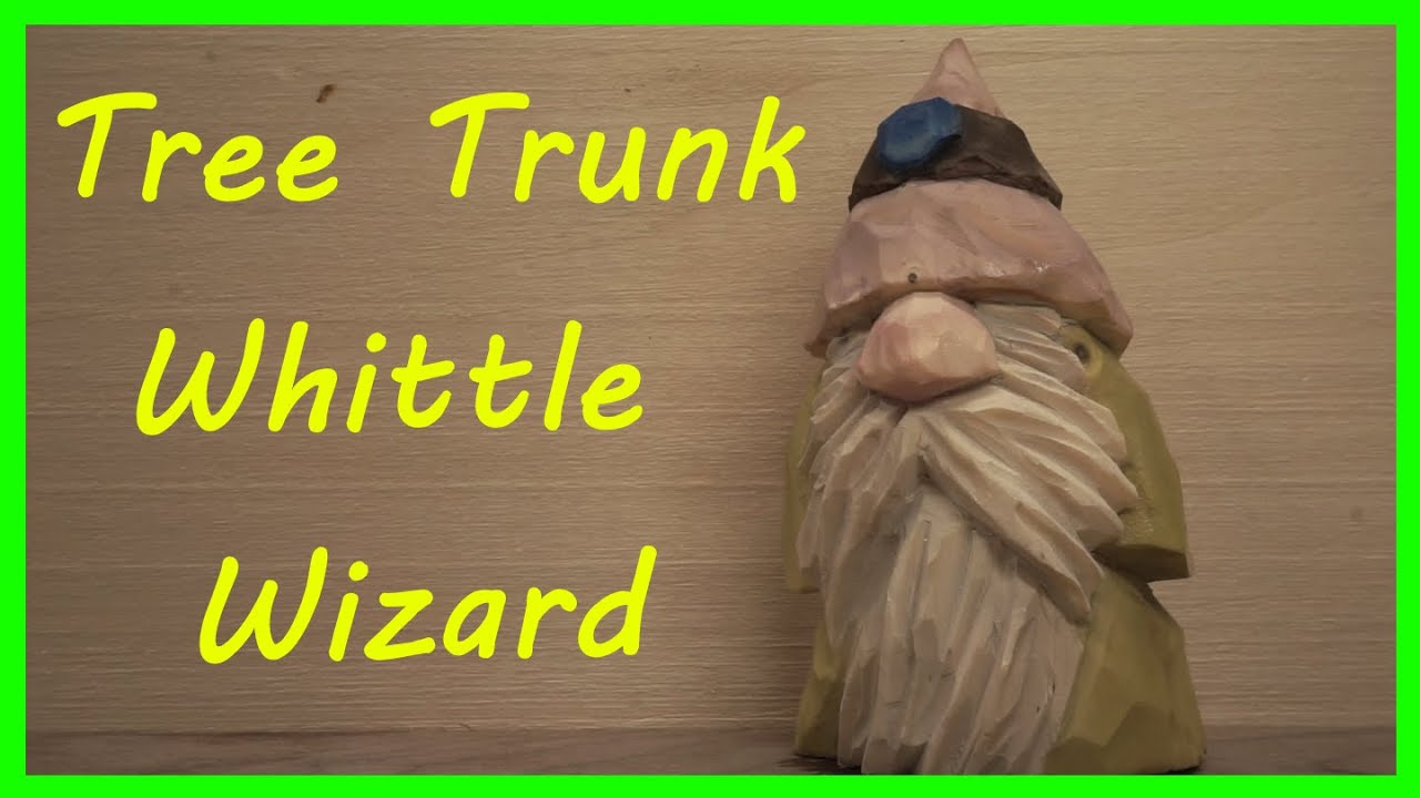 Tree Trunk Whittle Wizard - YouTube
