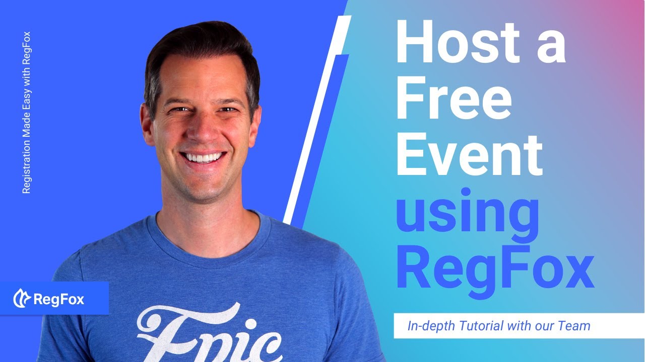 How to Host a Free Event using RegFox - YouTube