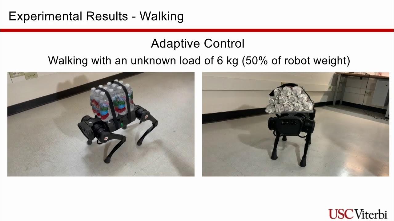 Adaptive Force-based Control for Legged Robots - YouTube