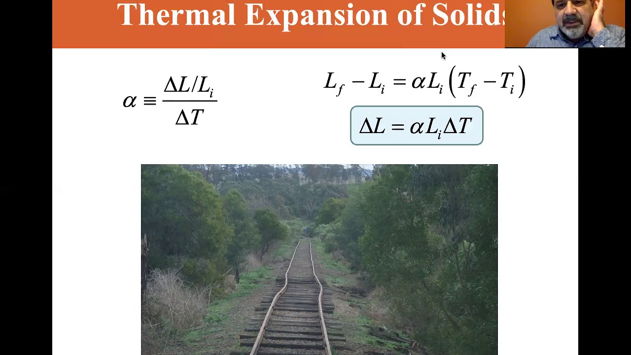 Universty Physics Lectures, Thermal Expansion of Solids and Liquids ...