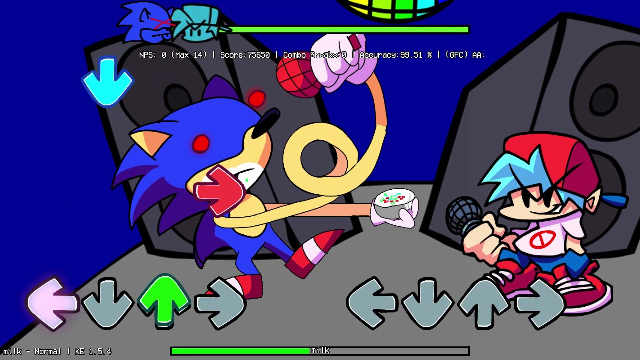 How to access "milk" in Sonic.EXE Mod - YouTube