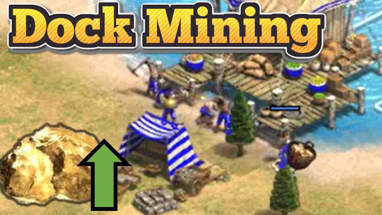 New Game Breaking Exploit AOE2: Dock Mining - YouTube