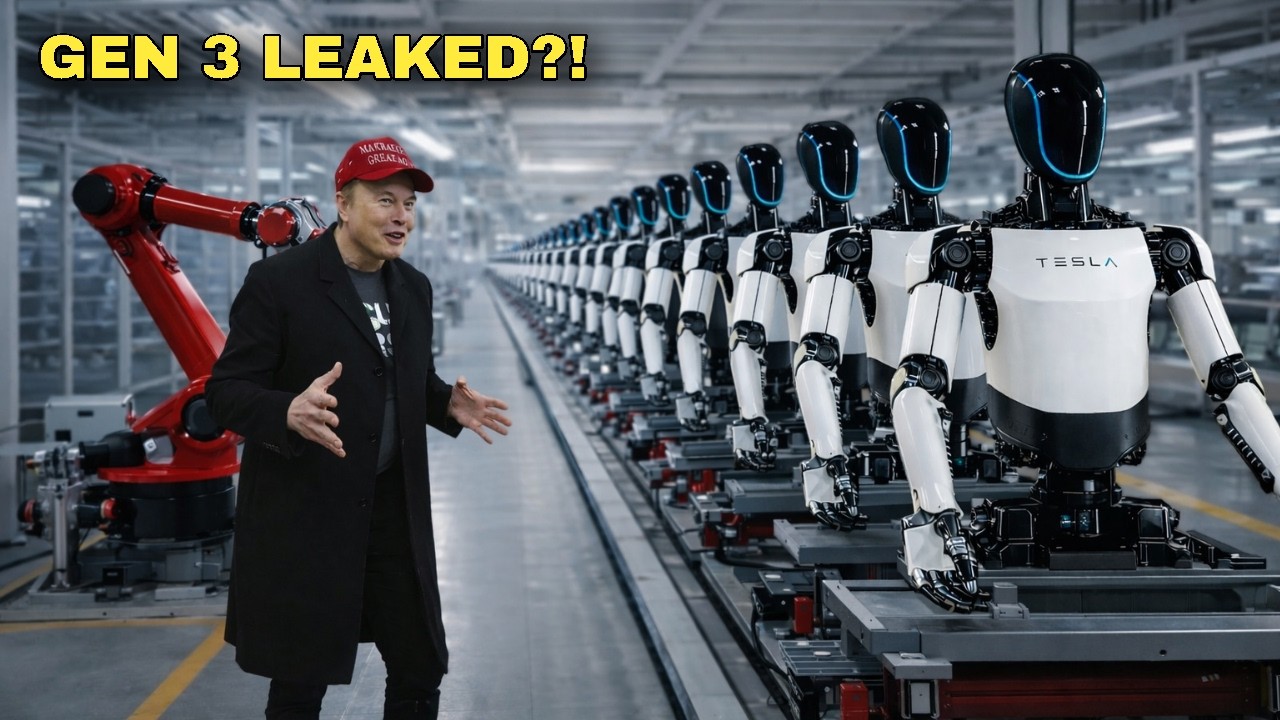 Elon Musk’s Tesla Bot Gen 3 New Features Leaked — Vision, AI & Neural ...