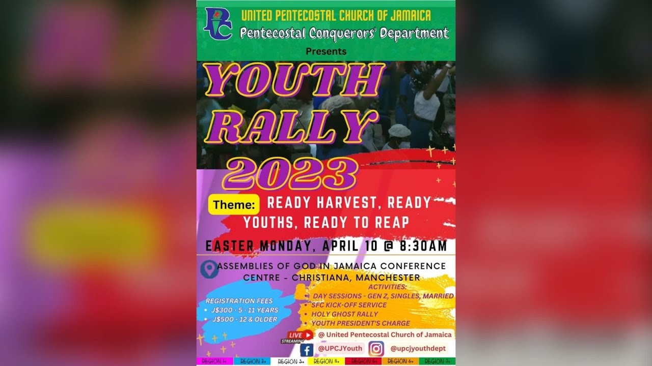 YOUTH RALLY 2023 - READY HARVEST, READY YOUTHS, READY TO REAP - YouTube