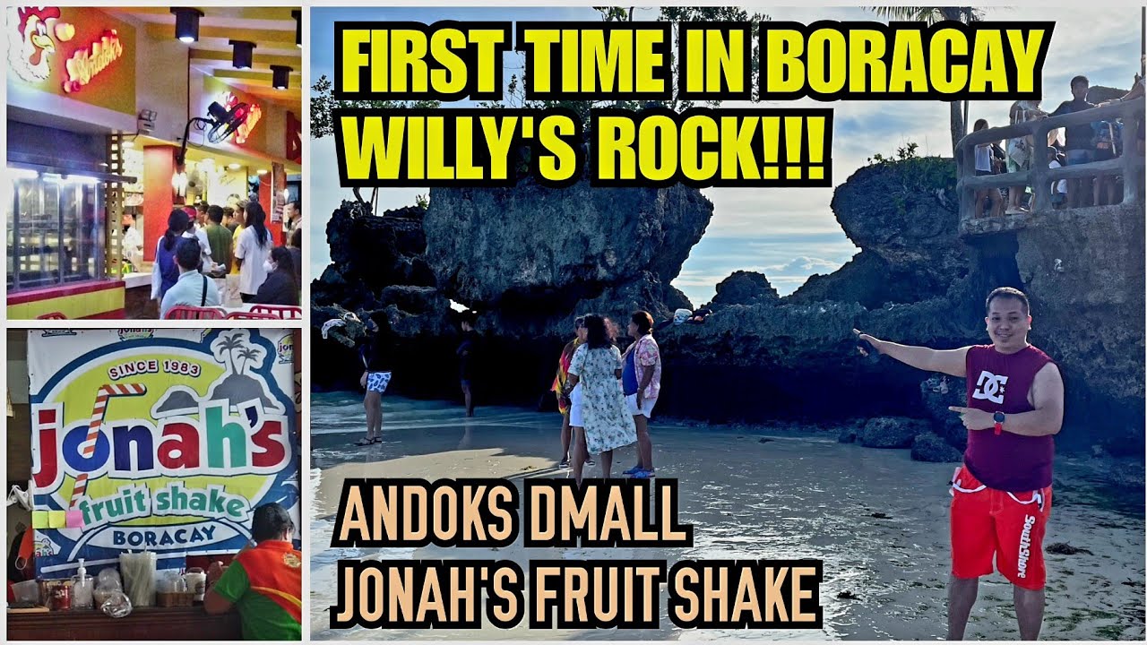 FIRST TIME IN WILLY'S ROCK! | JONAH'S FRUIT SHAKE + FAMOUS ANDOKS IN ...