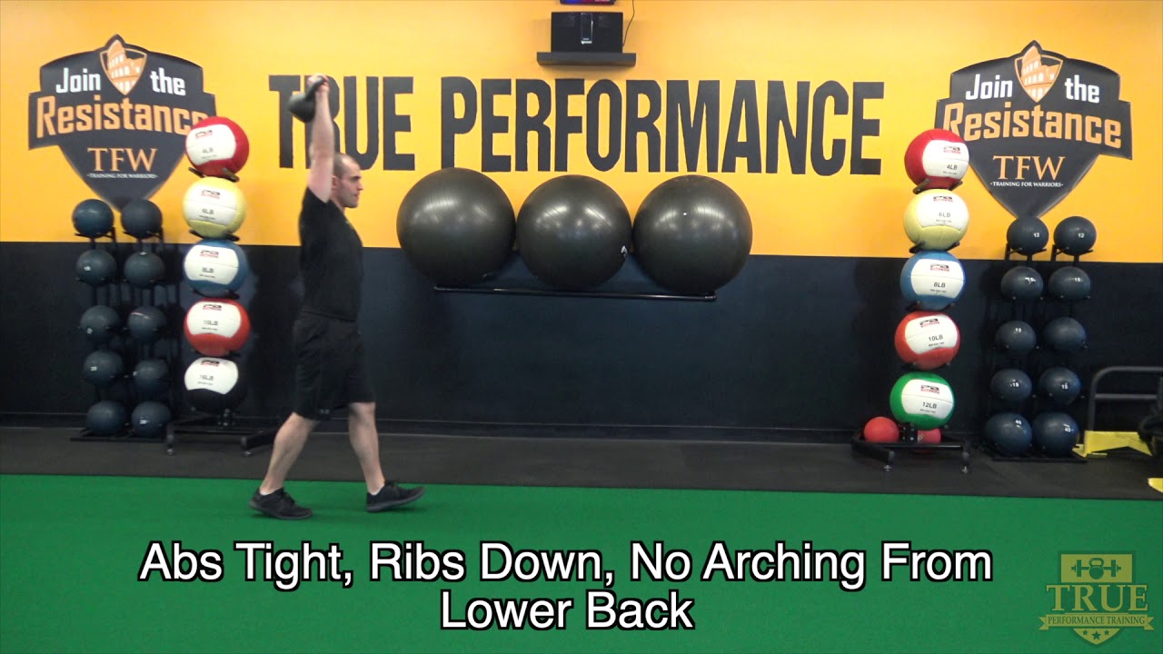 Single Arm KB Overhead Carry - YouTube