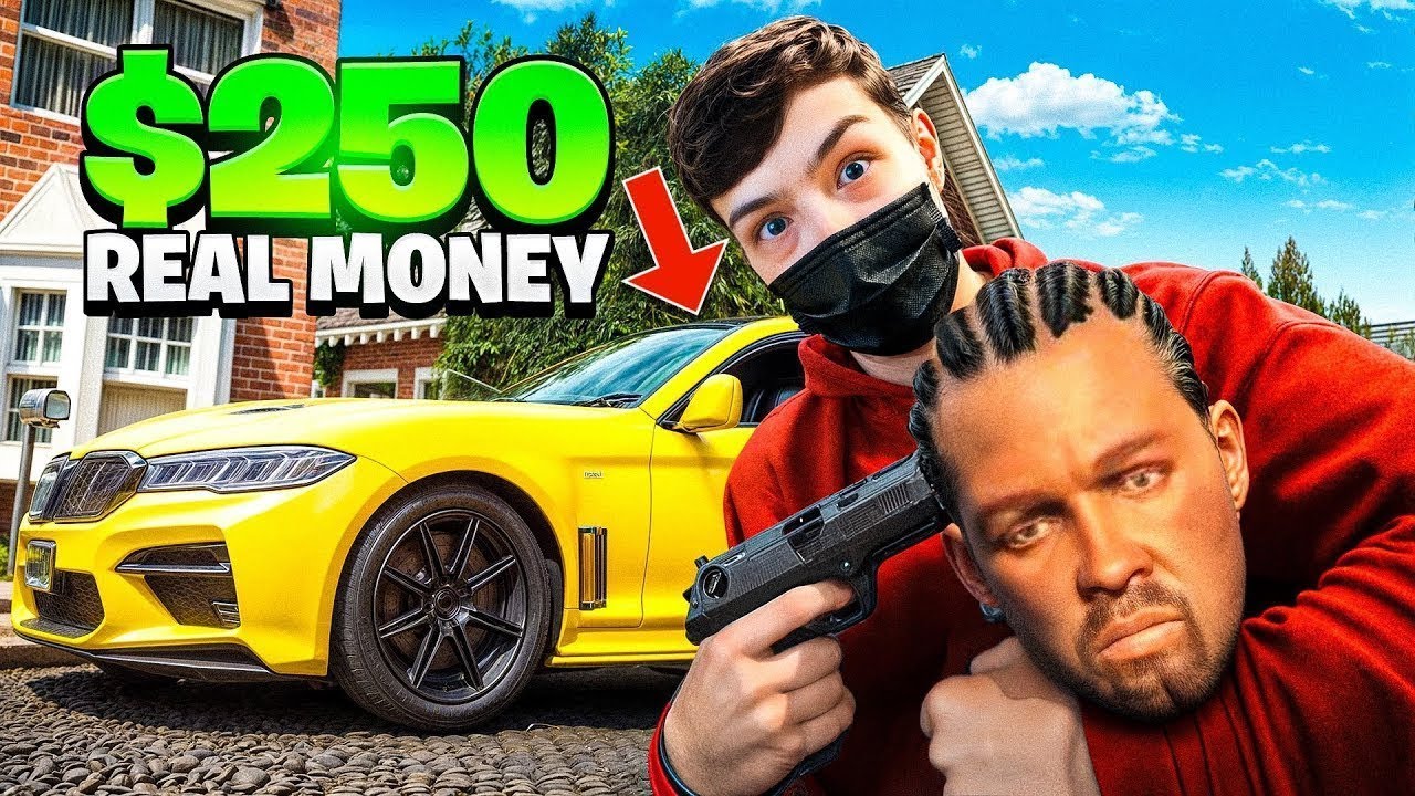 Robbing people in Pay-To-Win GTA RP Servers - YouTube