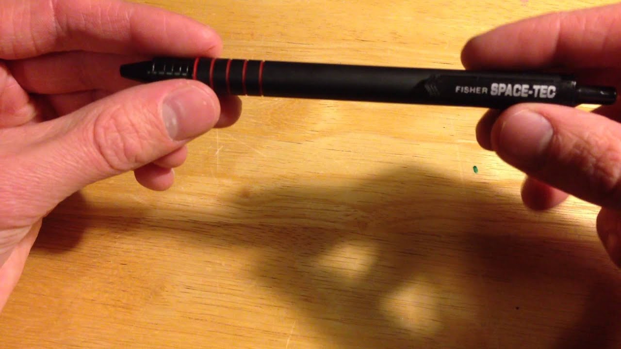 Fisher Space Tec Pen Review - YouTube