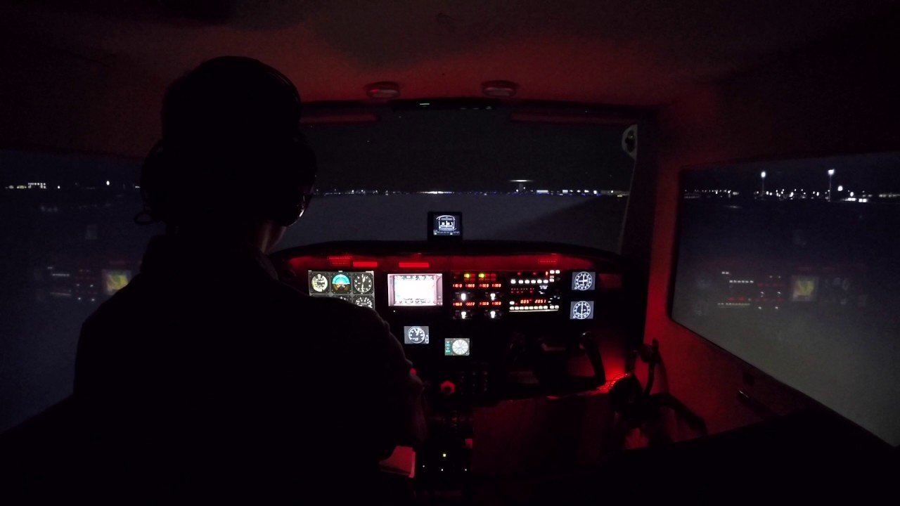 The PilotEdge CAT-06 Rating (Night Flight, Cessna Prepar3d Home Cockpit ...