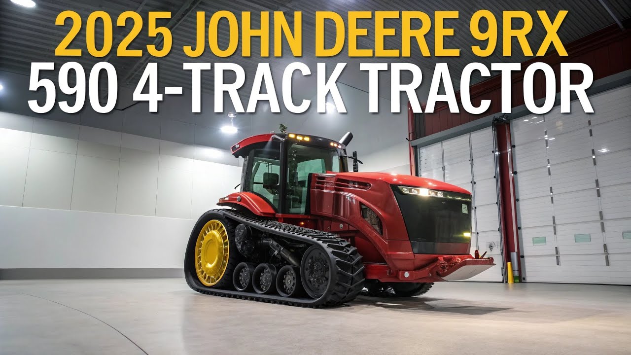 John Deere 9RX 590 Tractor 2025 | Exterior, Interior, Performance ...