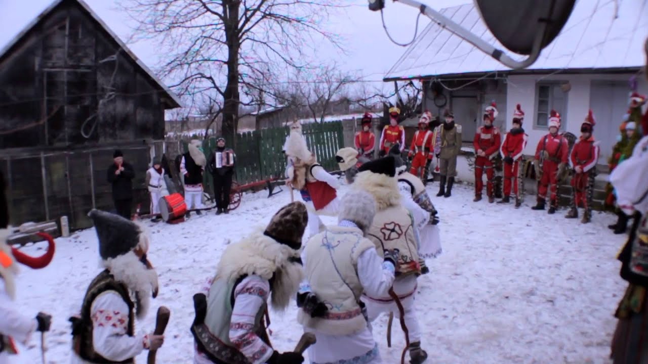 Datini si obiceiuri - CAPRA DIN SCORTENI (Bacau) - YouTube