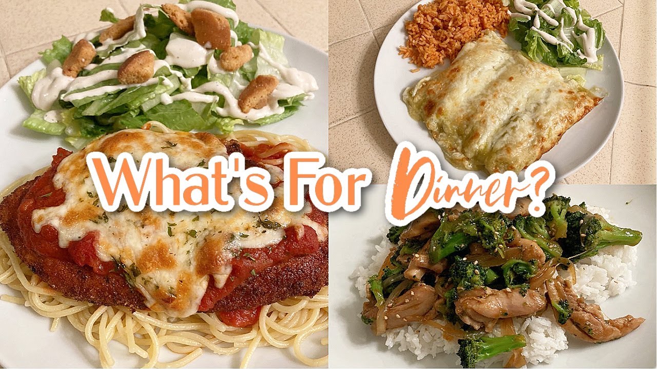What's For Dinner? | Realistic & Easy Budget Friendly Family Meal Ideas ...
