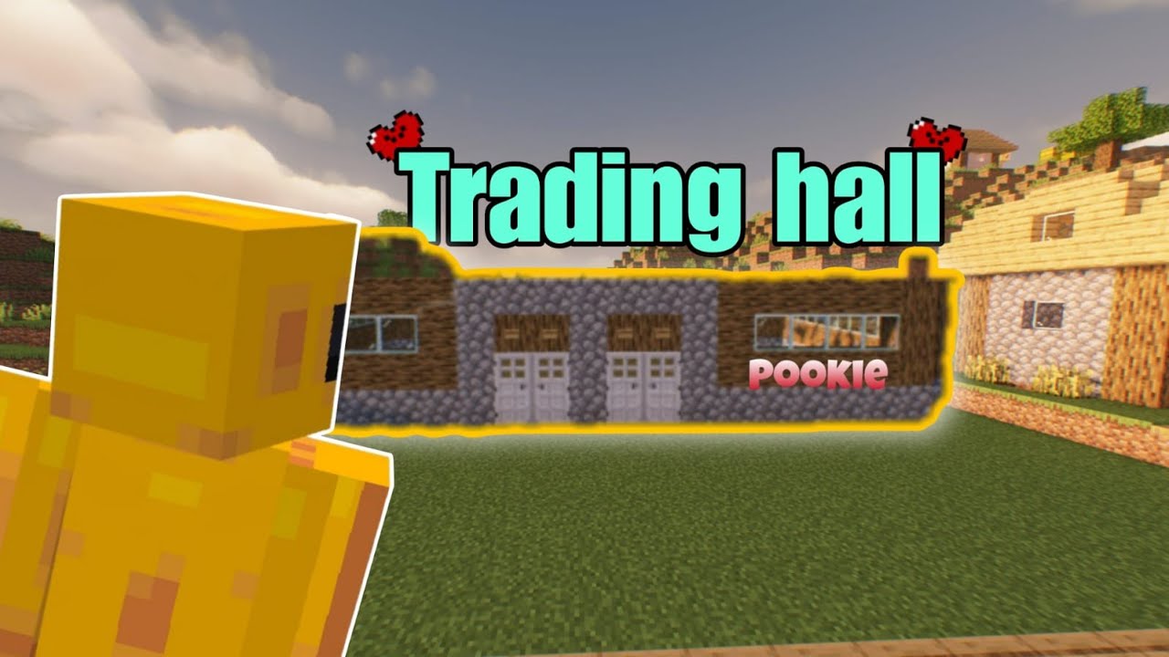I MAKE POOKIE TRADING HALL IN HARDCORE 🌹🌹 - YouTube