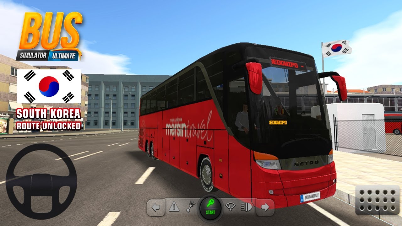 🇰🇷SOUTH KOREA Route Unlocked_SEOGWIPO TO GEOJE_SETRO TOPCLASSIC 417 HDH ...