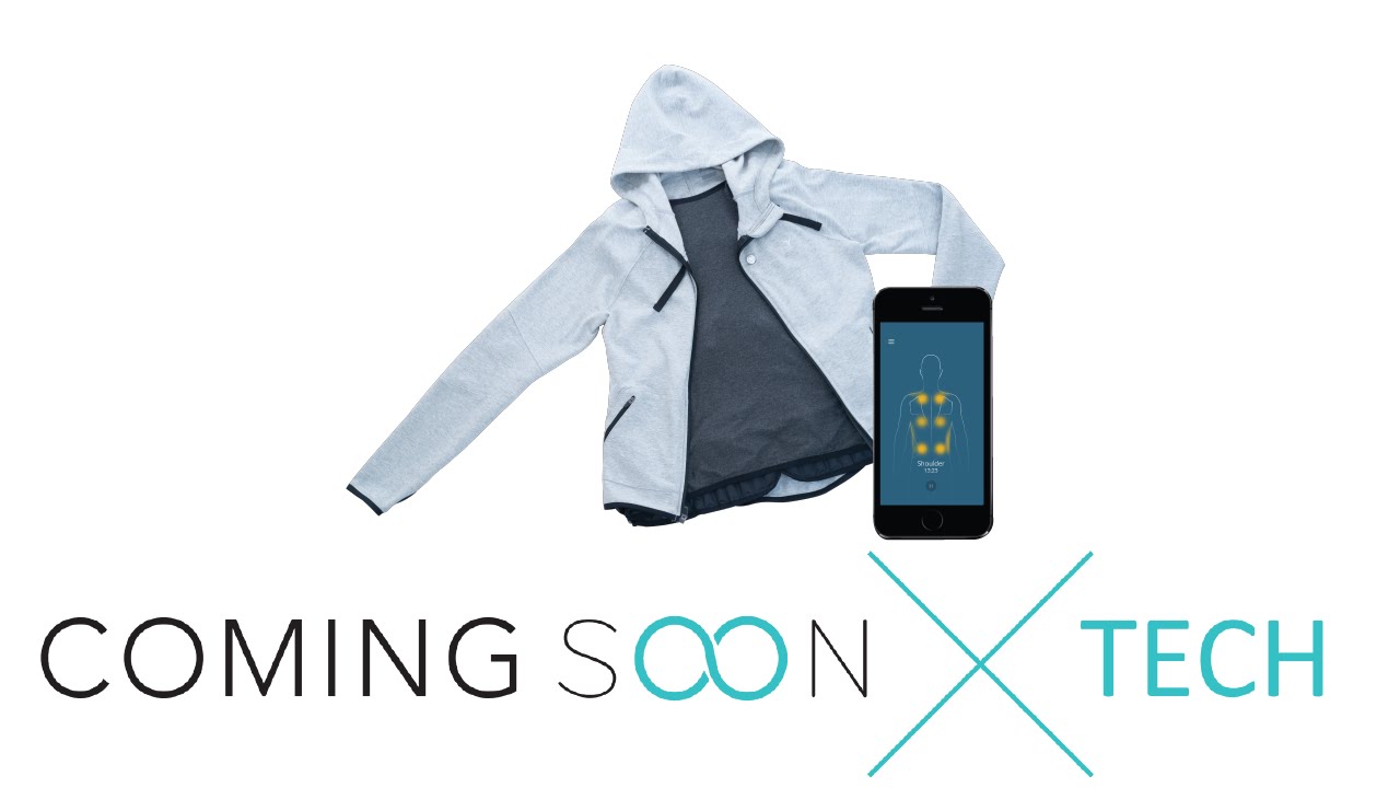 AiraWear - The World's First Massaging Hoodie - YouTube