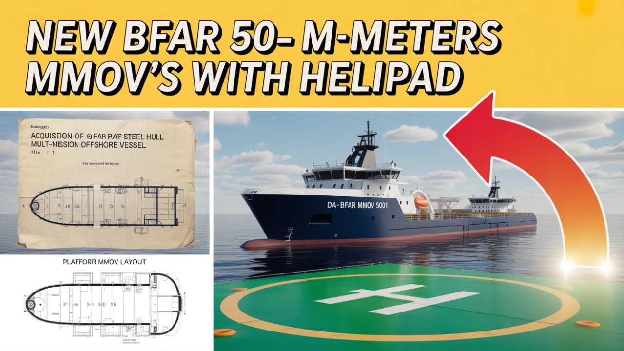 BREAKING: New BFAR 50m MMOV Vessels Approved — Now Equipped with a ...