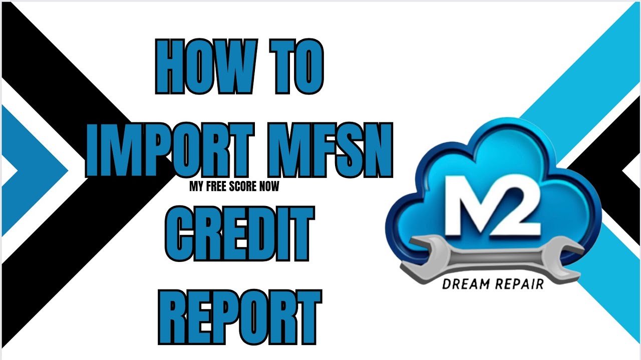 IMPORT MFSN REPORT - YouTube