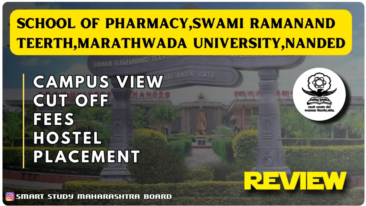 School of Pharmacy,Swami Ramanand Teerth,Marathwada University,Nanded ...