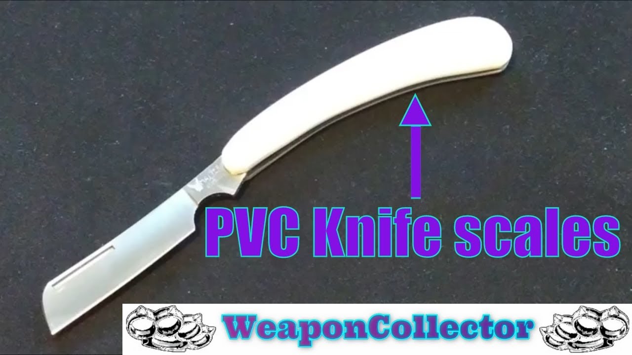 How To Make PVC Knife Scales - YouTube