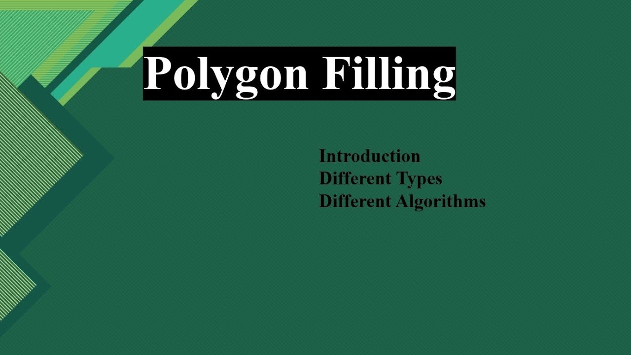 Polygon Filling Dit Kannuruniversity Computergraphics Youtube 7732