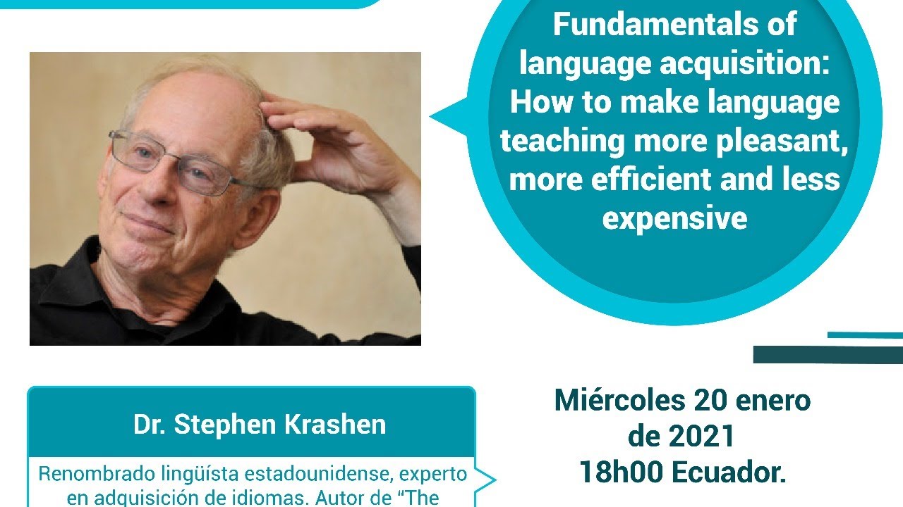 Charla del Dr. Stephen Krashen - YouTube